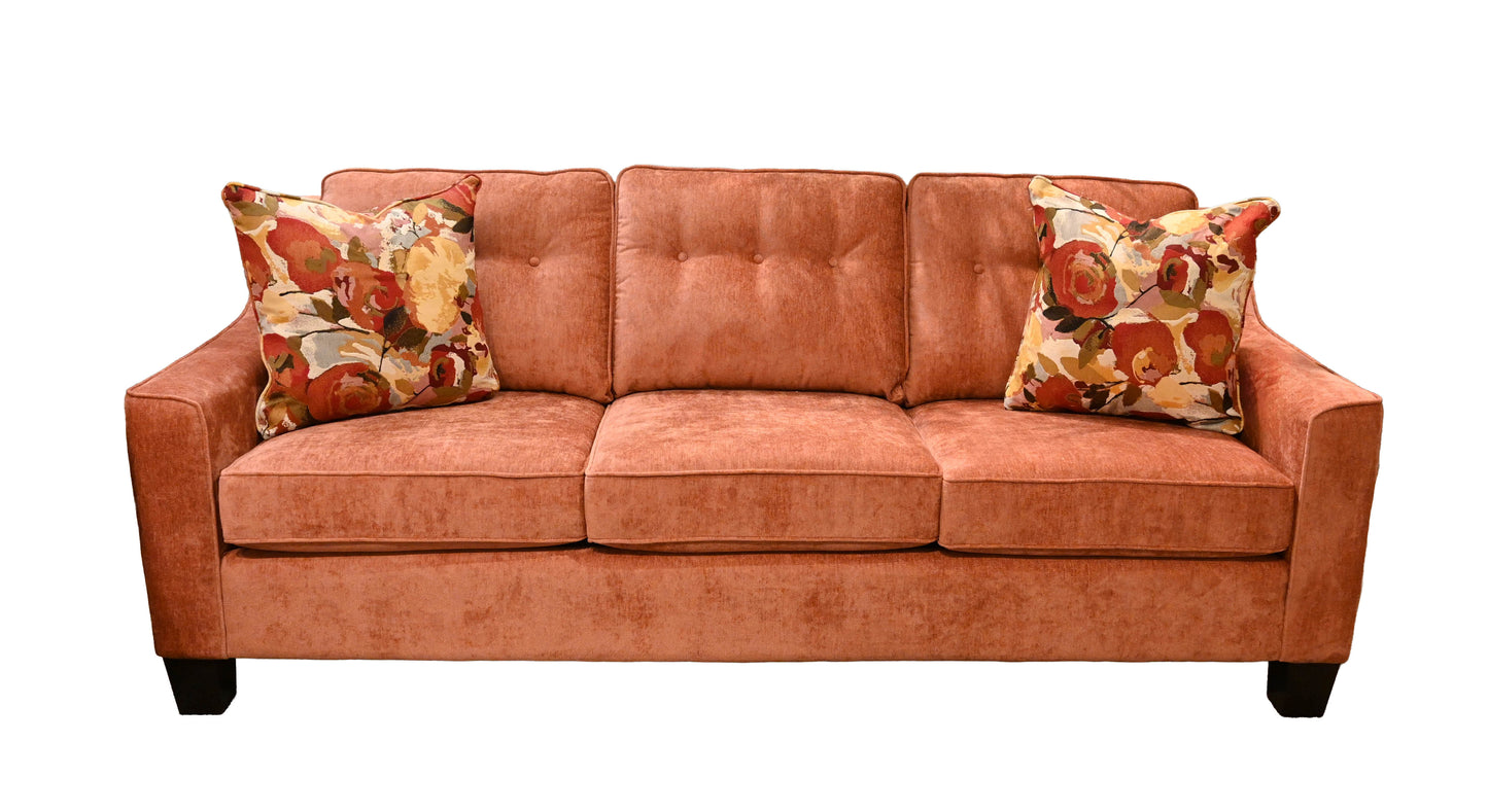 Superstyle Stationary Sofa in Martin Rose – Sinclair Home Furnishings
